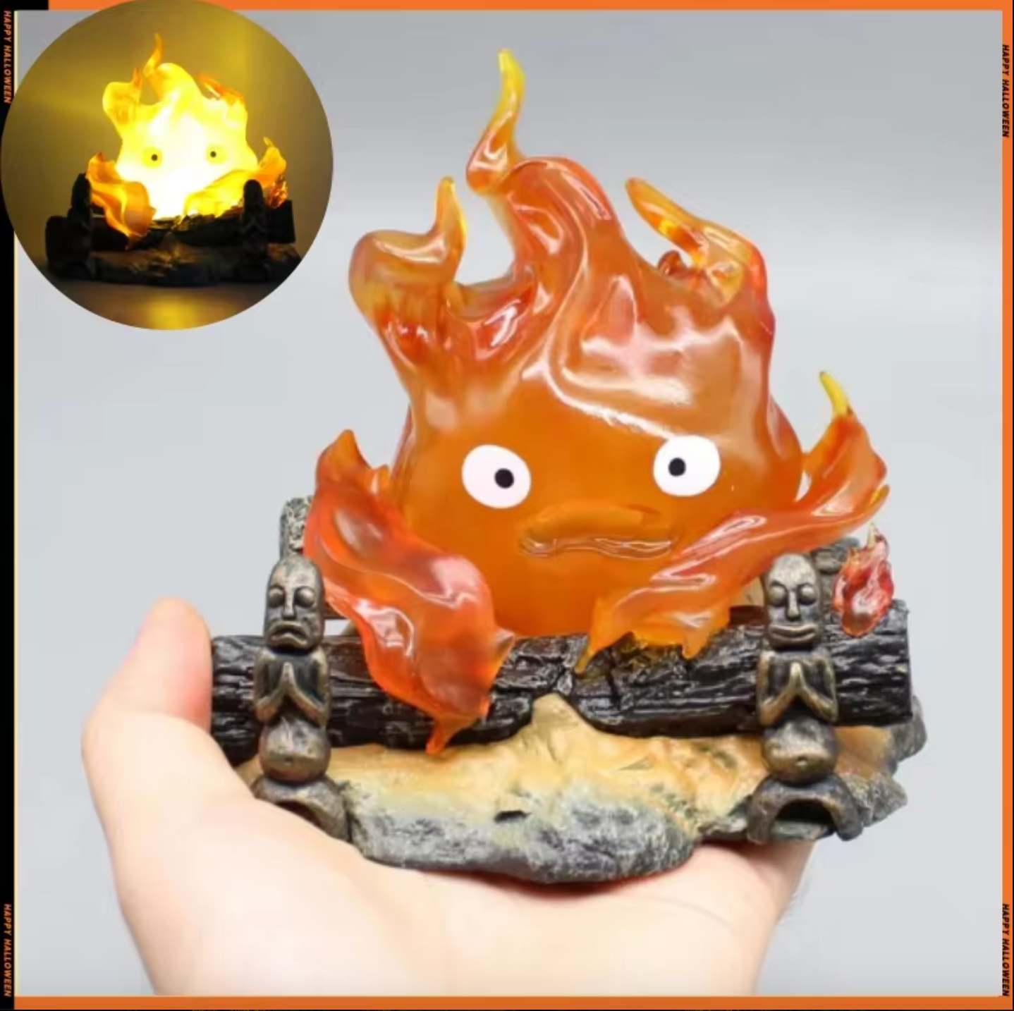 Howl's Moving Castle Calcifer Table Lamps – Studio Ghibli Premium Store